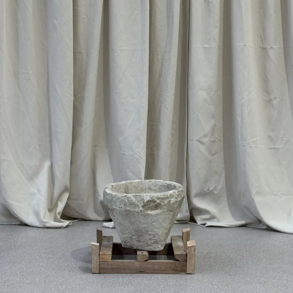 Antique Limestone Planters – The Balcony Garden