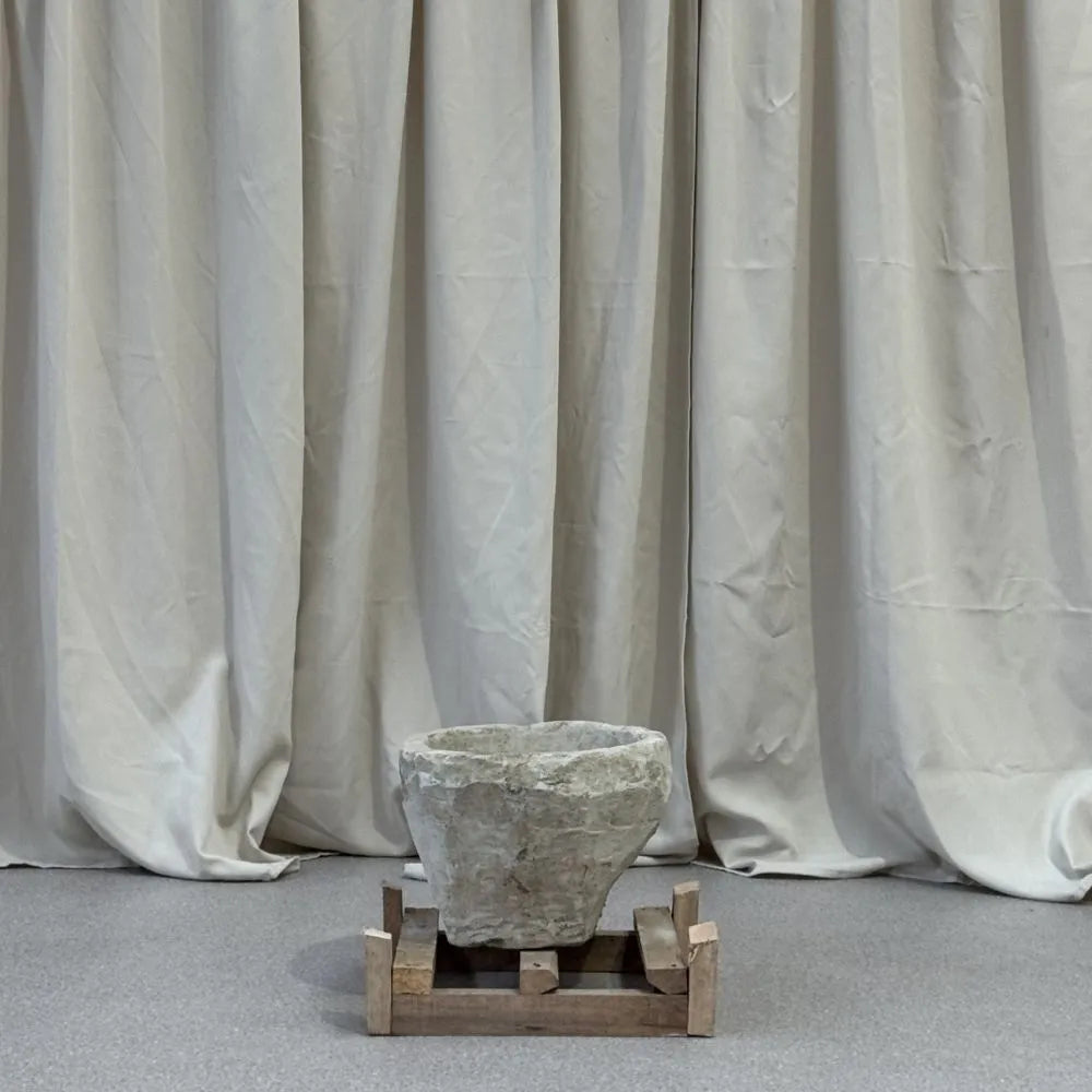Antique Limestone Planters – The Balcony Garden