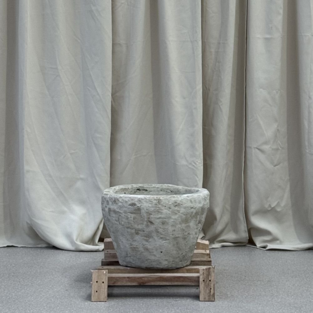 Antique Limestone Planters – The Balcony Garden