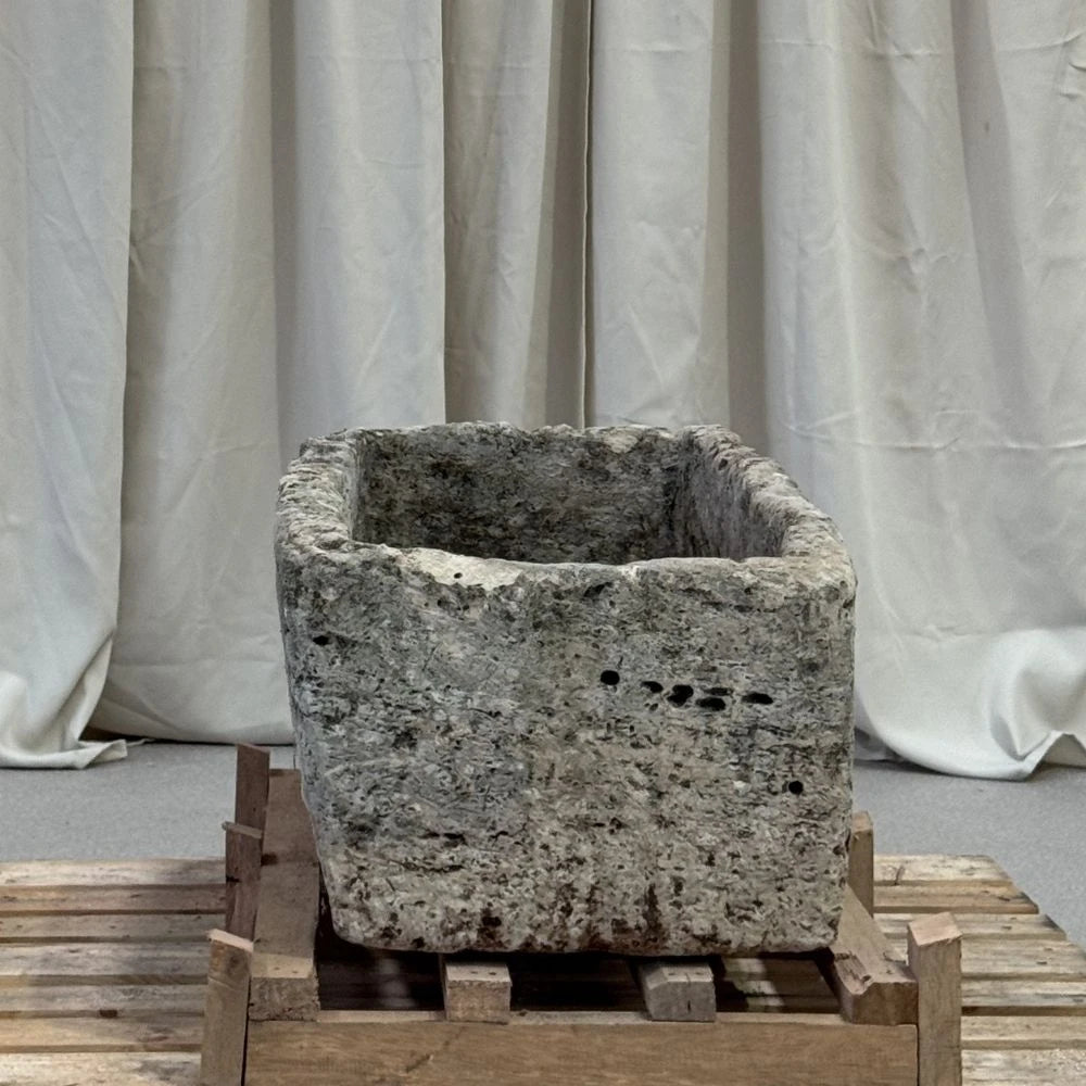 Antique Limestone Planters – The Balcony Garden