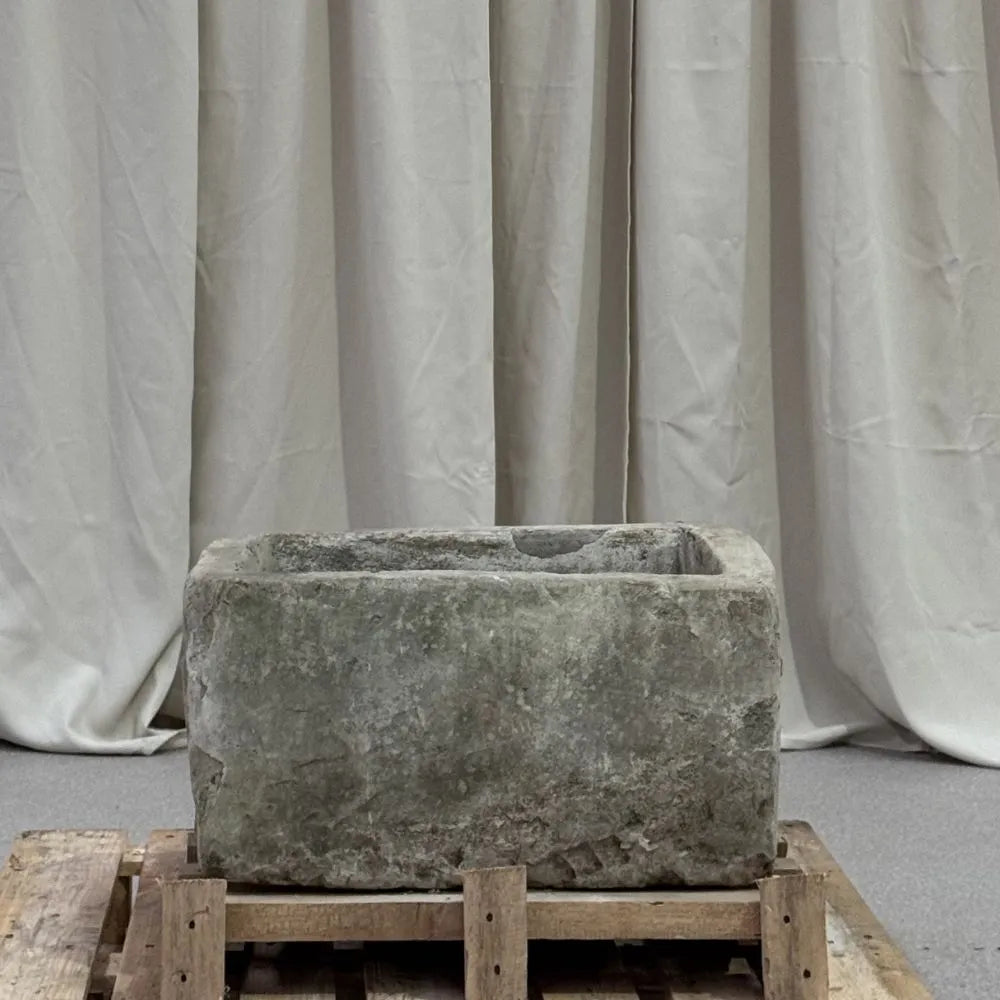 Antique Limestone Planters – The Balcony Garden