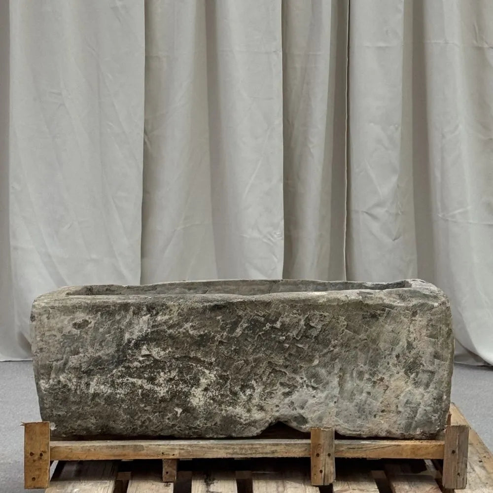 Antique Limestone Planters – The Balcony Garden