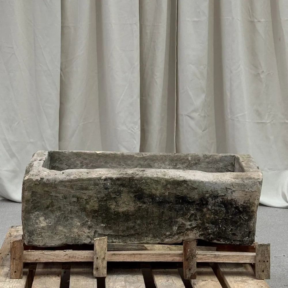 Antique Limestone Planters – The Balcony Garden